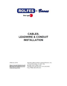 Support - Rolfes @ Boone